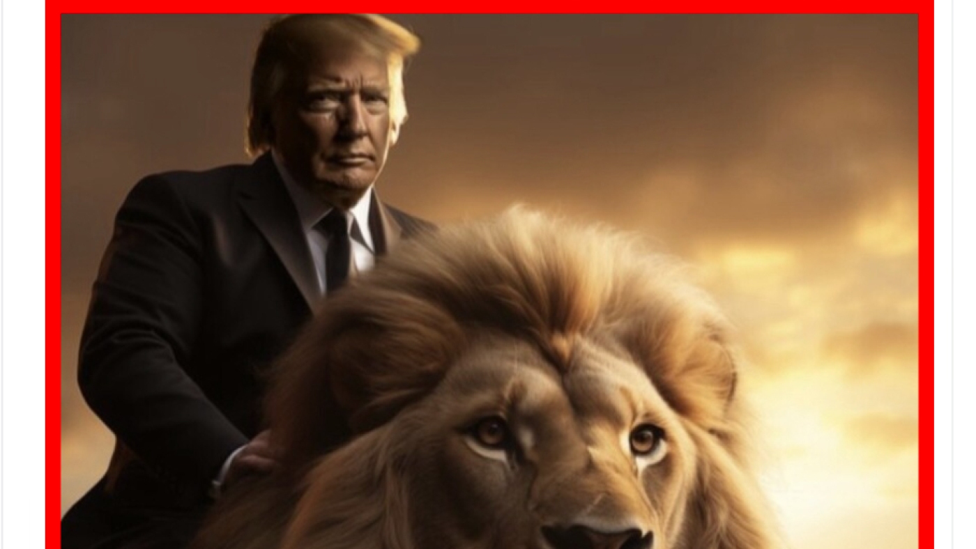 How Donald Trump’s campaign is using AI-generated memes : NPR