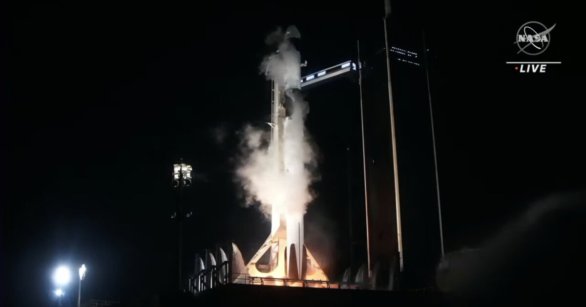 On second try, SpaceX launches multinational crew on mission to ...