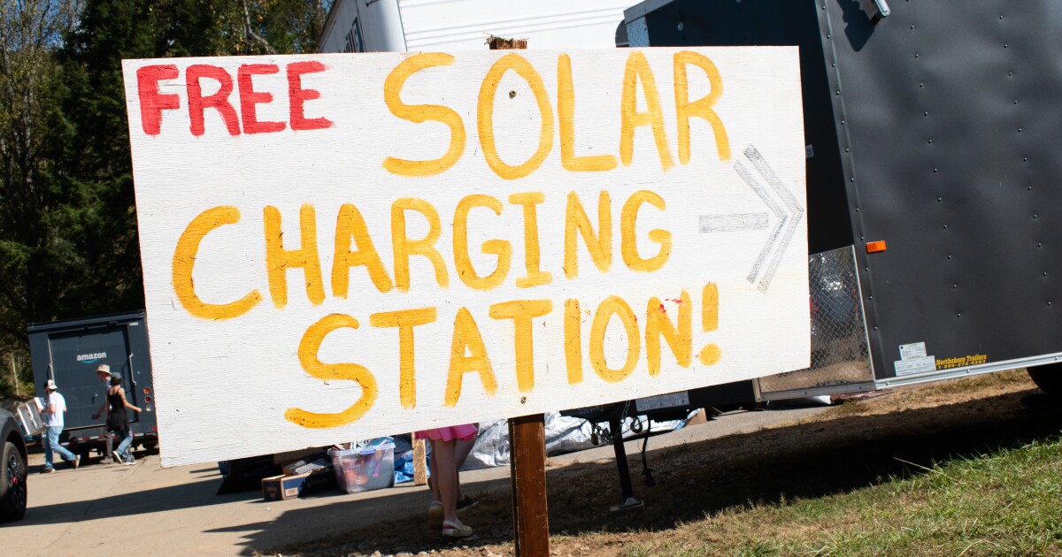 Solar energy helped keep the lights on after Helene, but not how you ...