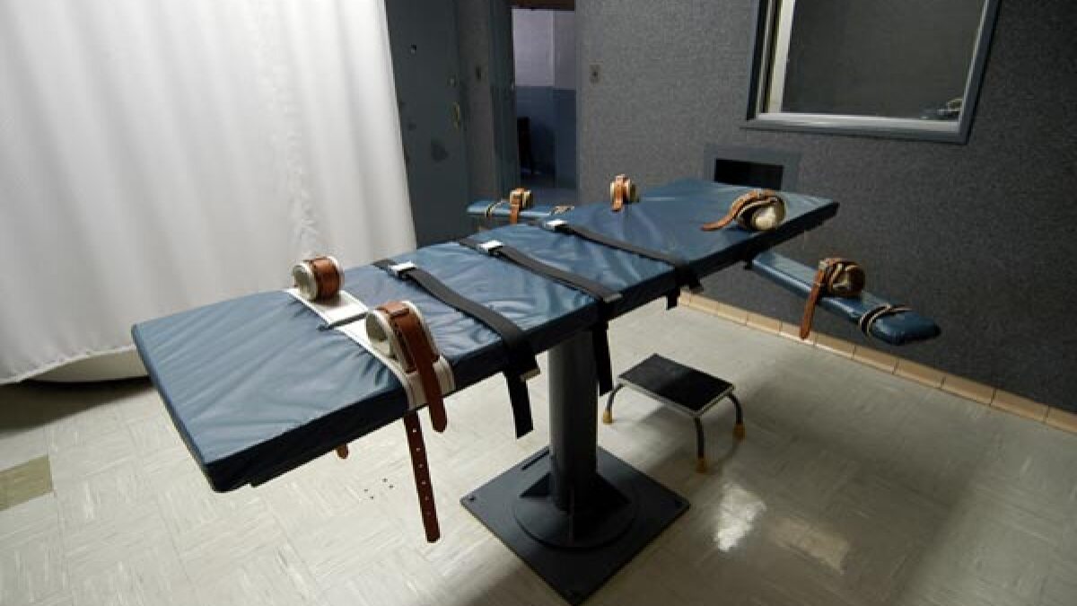 lethal injection table