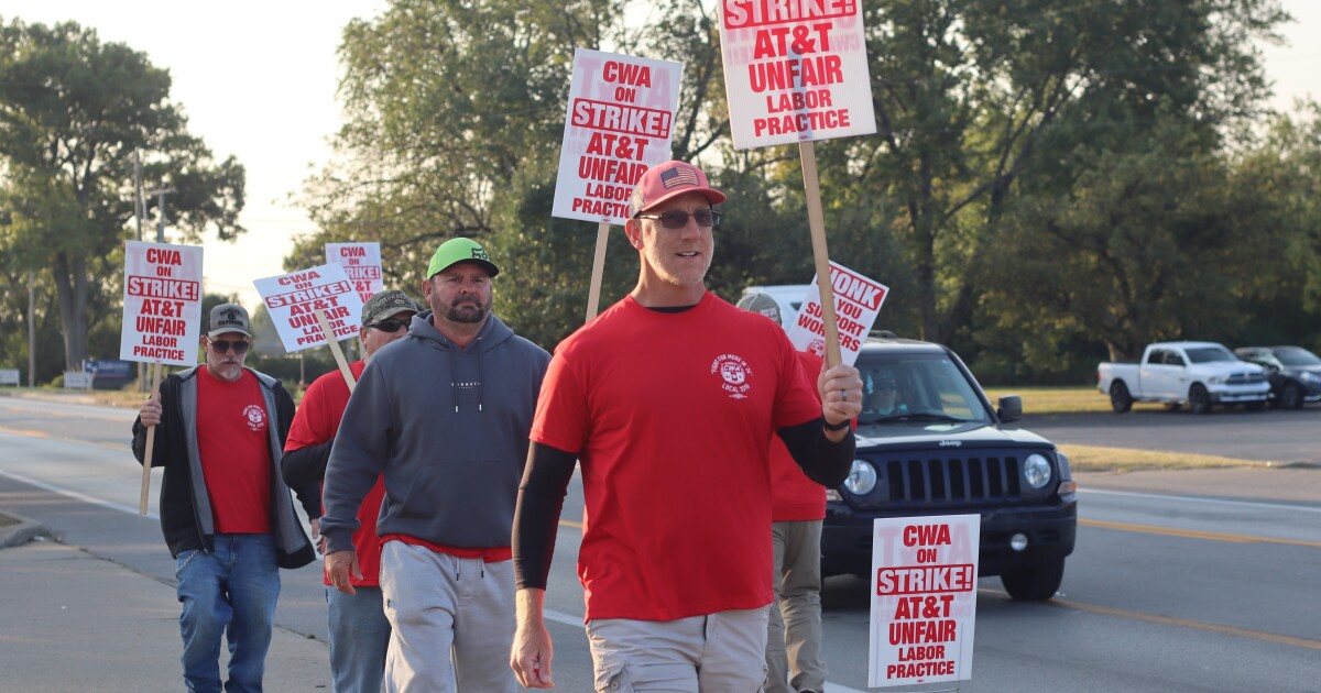 Strike ends for AT&T union workers in nine states, including Kentucky