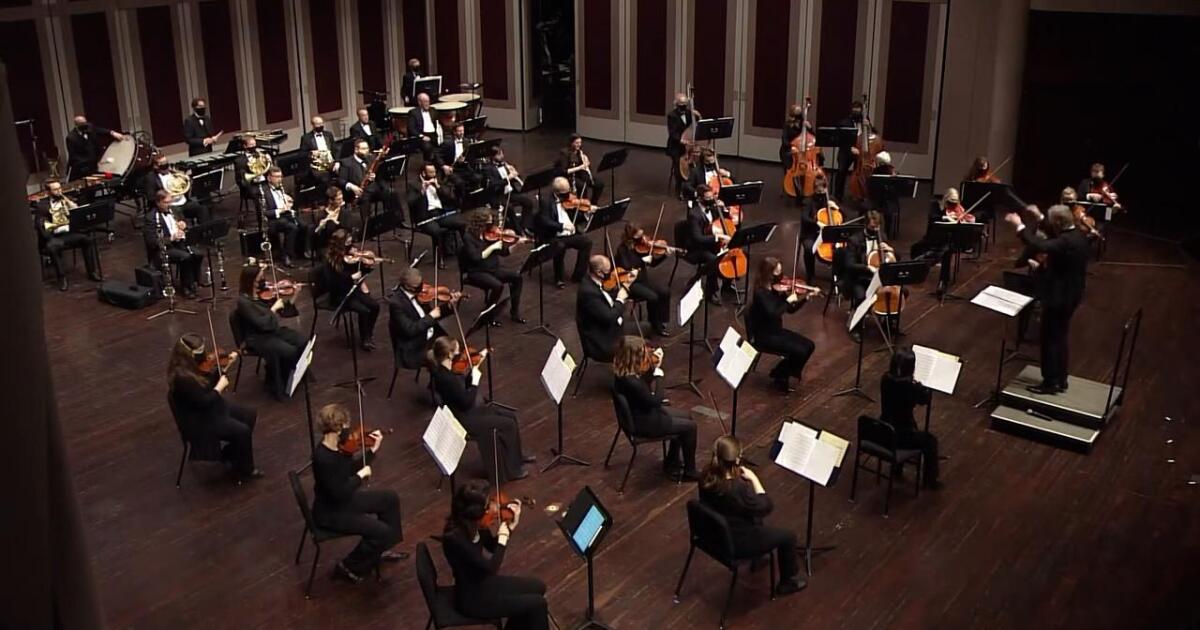 The South Dakota Symphony Orchestra performs Already Yesterday or Still ...