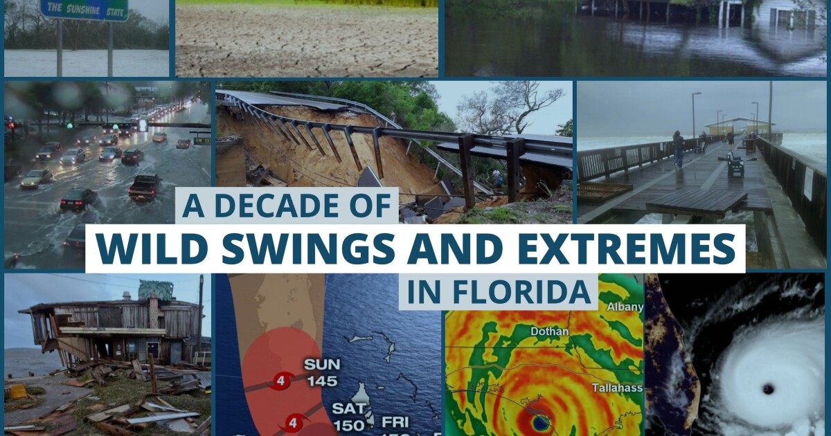 It Was a Decade of Wild Swings and Weather Extremes in Florida | WUSF