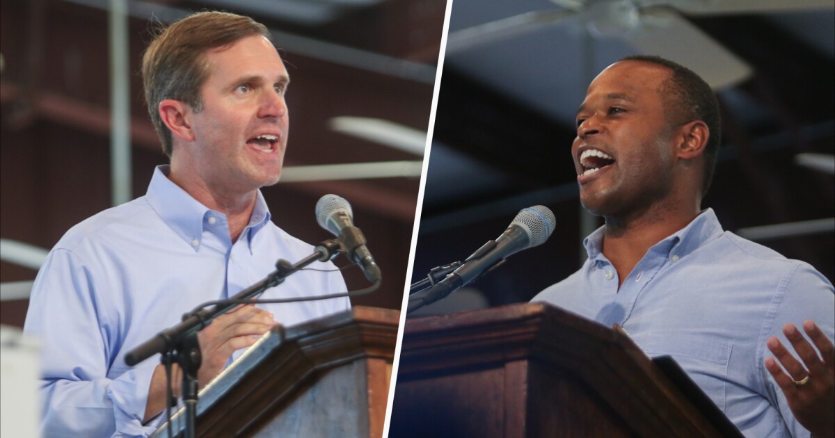 Beshear, Cameron trade jabs with Ky. governor's race front and center ...