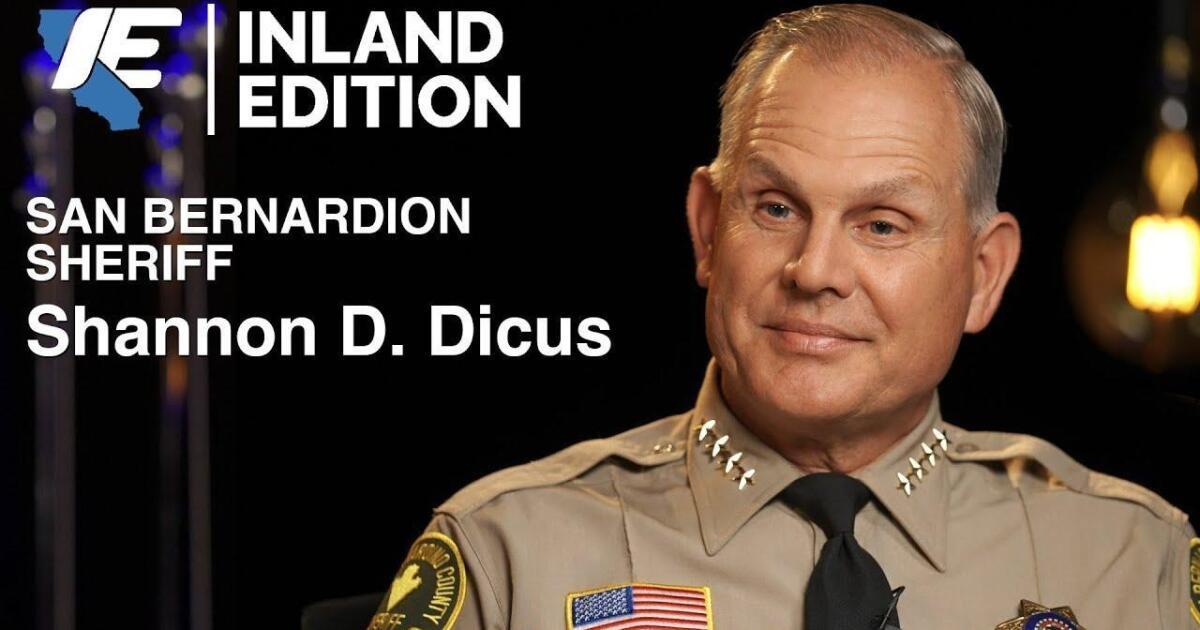 Shannon D. Dicus, San Bernardino County Sheriff | KVCR News