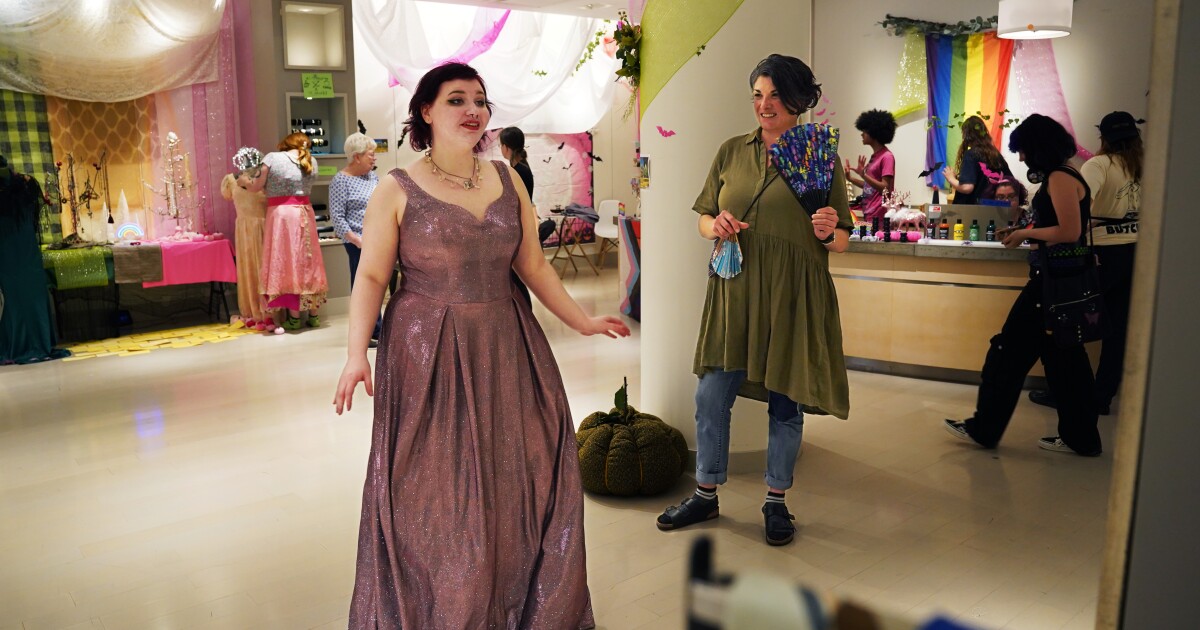 Dreams do come true, with dress alterations for Rainbow Prom