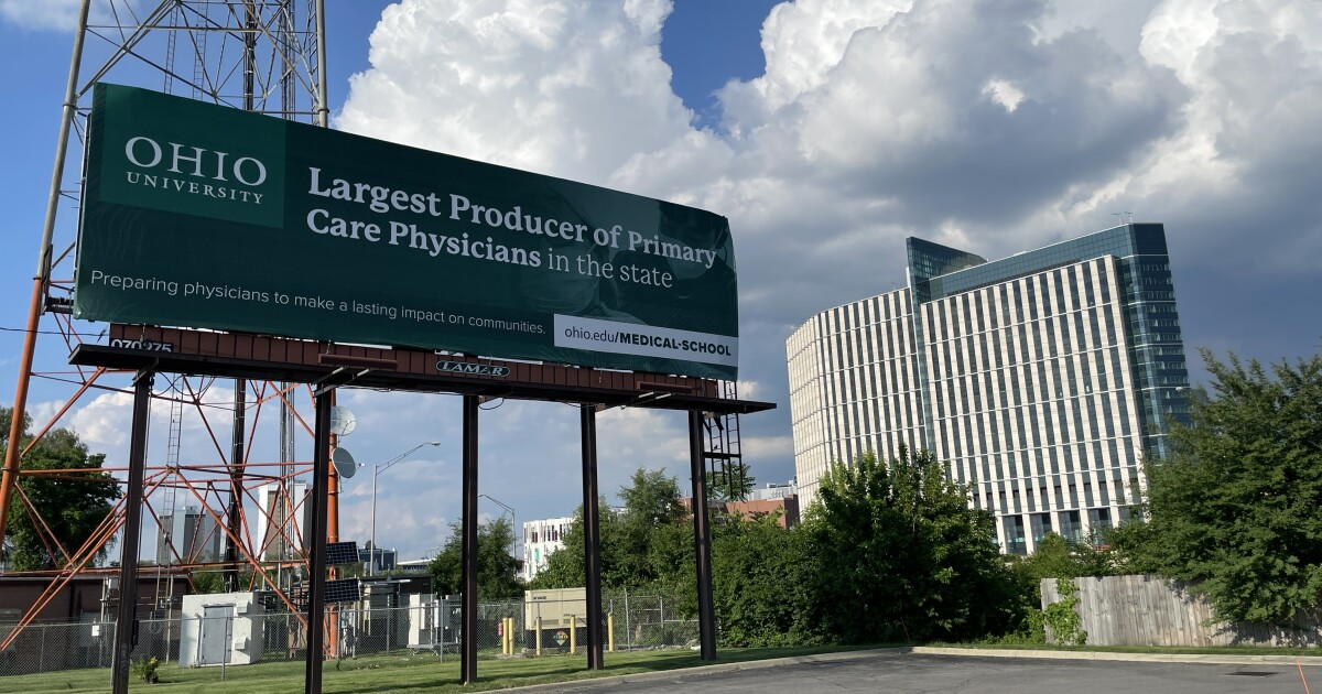 Ohio University surrounds new OSU Wexner Medical Center tower with ...
