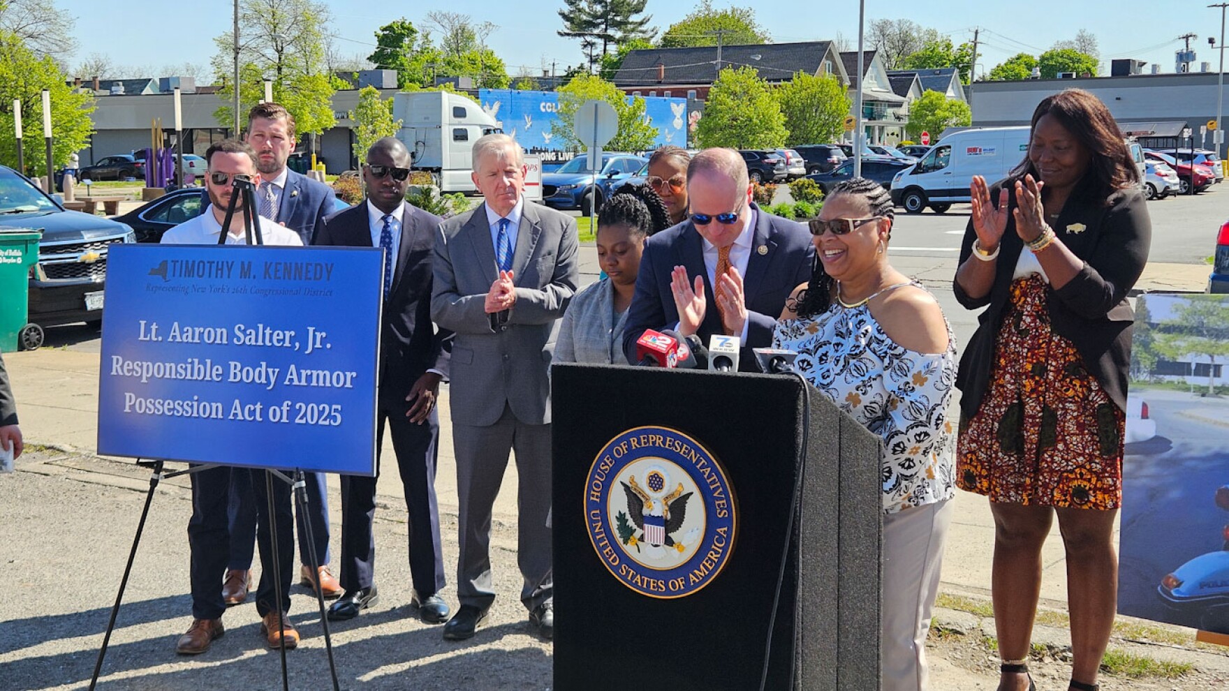 Kennedy proposes body armor restrictions on Tops shooting anniversary ...