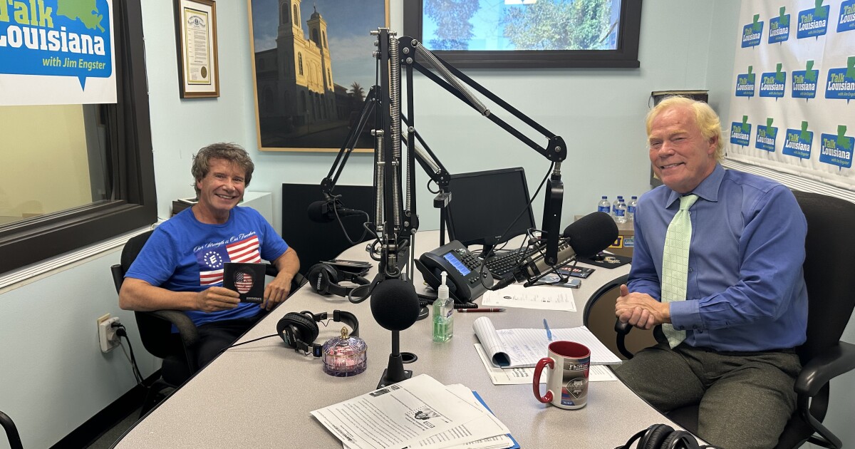 Bishop George, Dr. Jim Kitchens, E. Eric Guirard Jim | WRKF