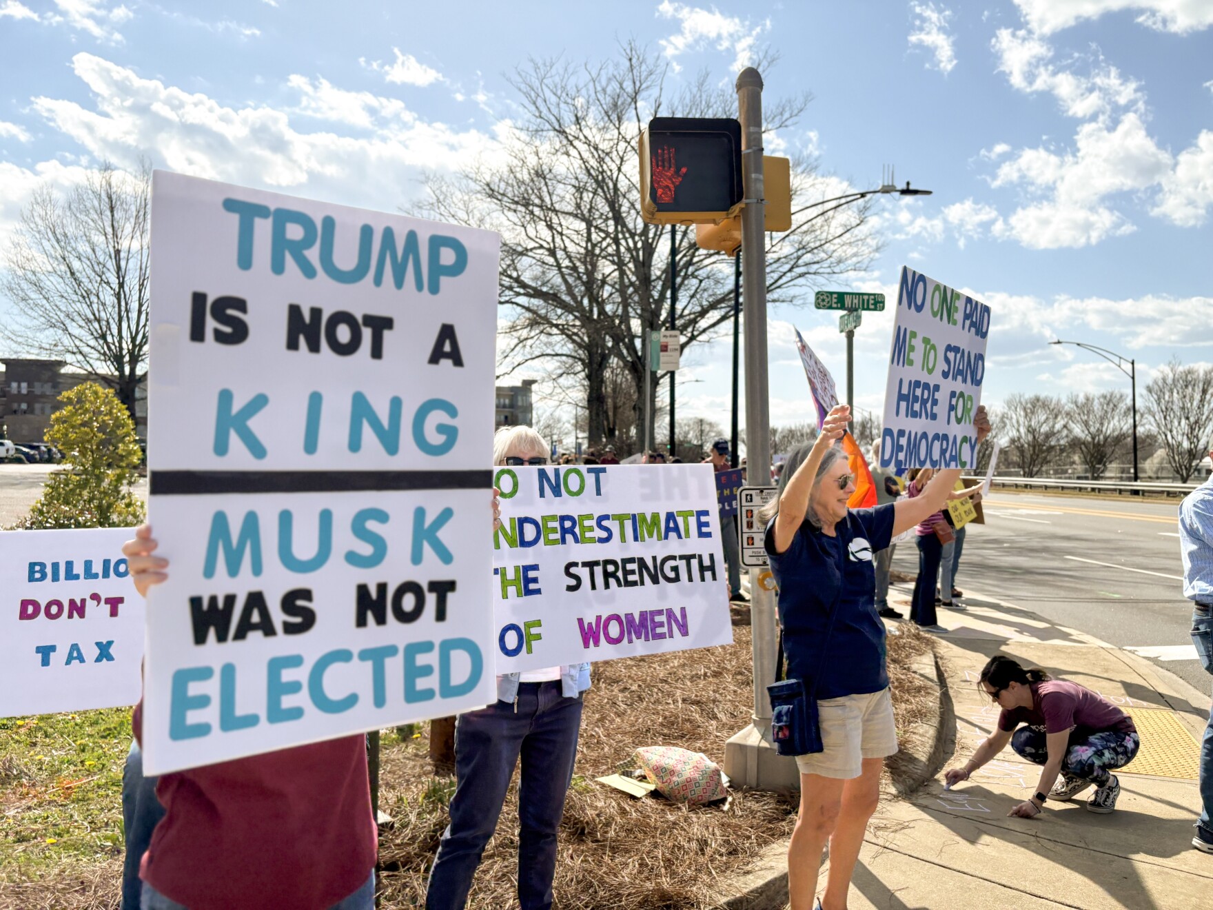 Protest in Rock Hill targets DOGE cuts to federal programs, workforce ...