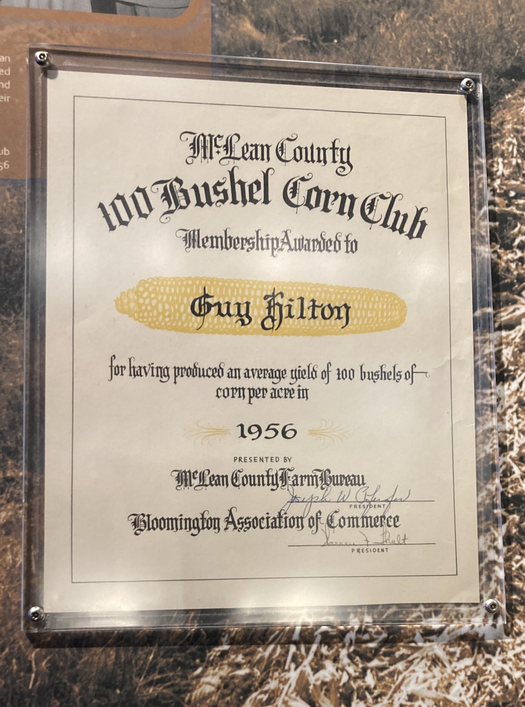 McHistory: The 100 Bushel Corn Club boosted mid-century ag yields | WGLT