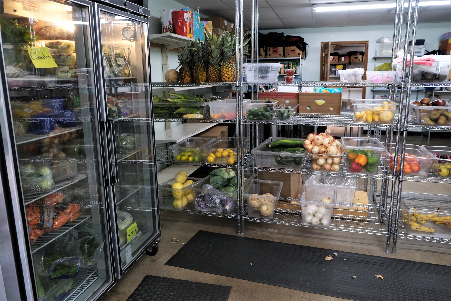 As a local food pantry experiences record use, a USDA program that ...