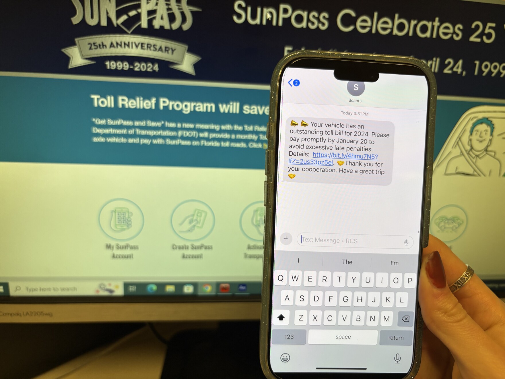 SunPass users are still being plagued by scam texts. Here’s what to know
