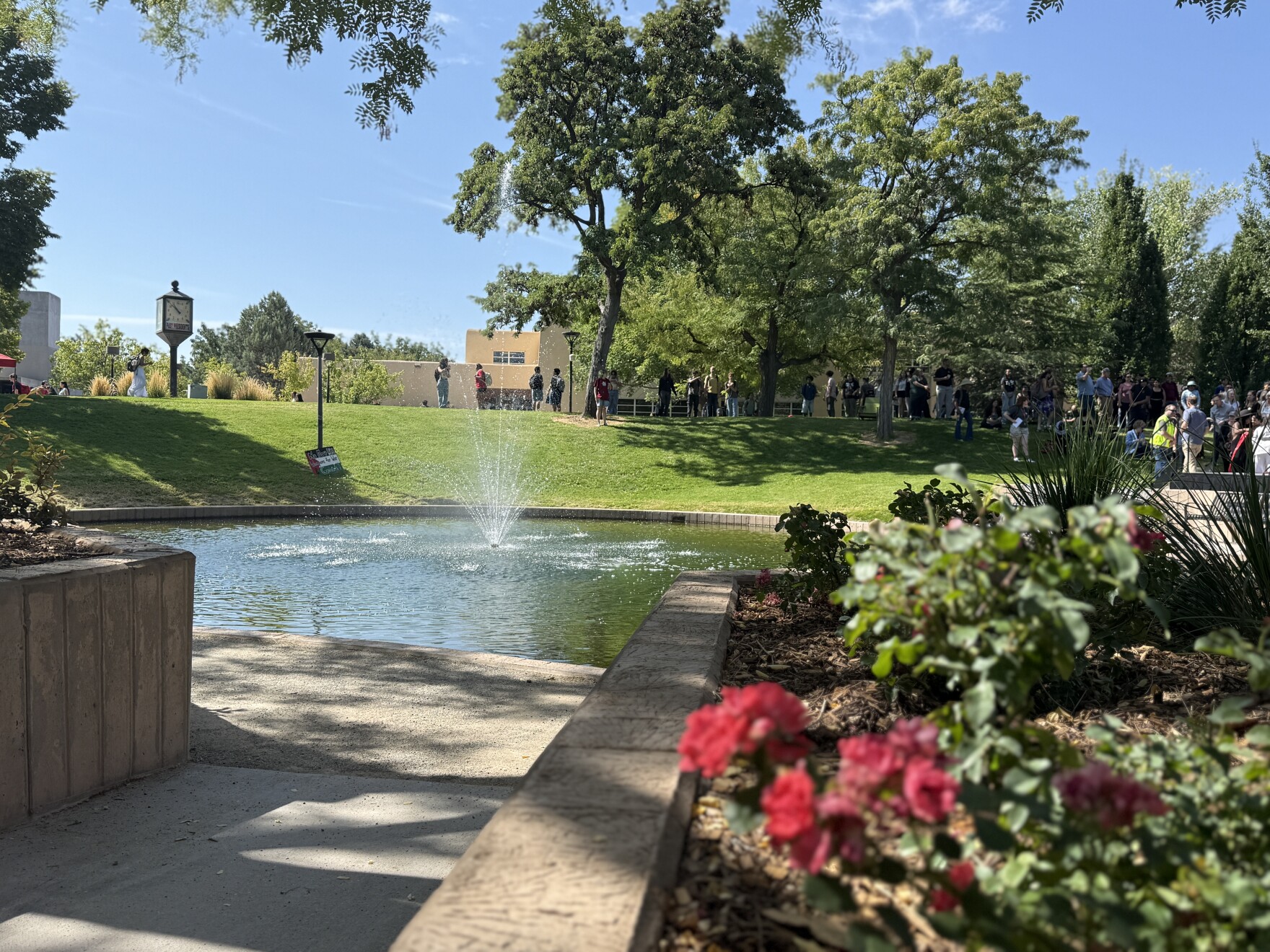 UNM Duck Pond makeover leaves some students feeling disappointed