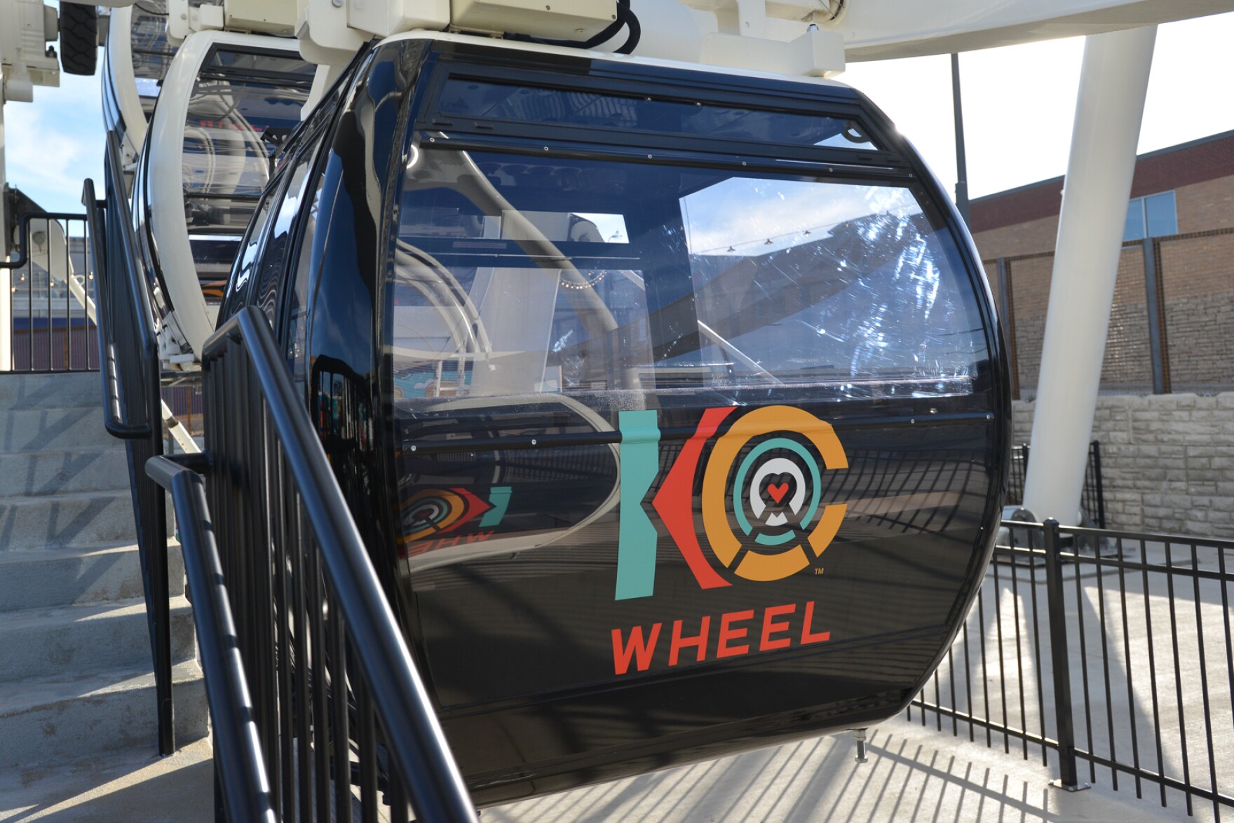 We rode Kansas City's new Ferris wheel for the best view of the skyline ...