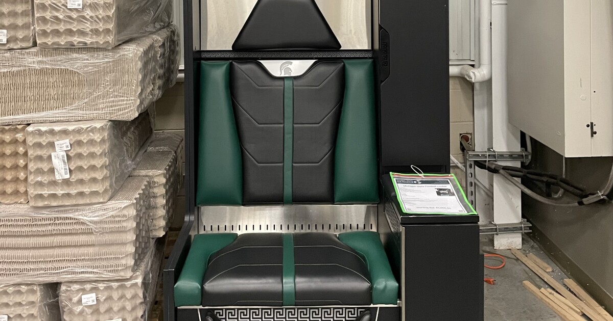 Looking to buy a stadium scoreboard, or a locker? The Michigan State ...