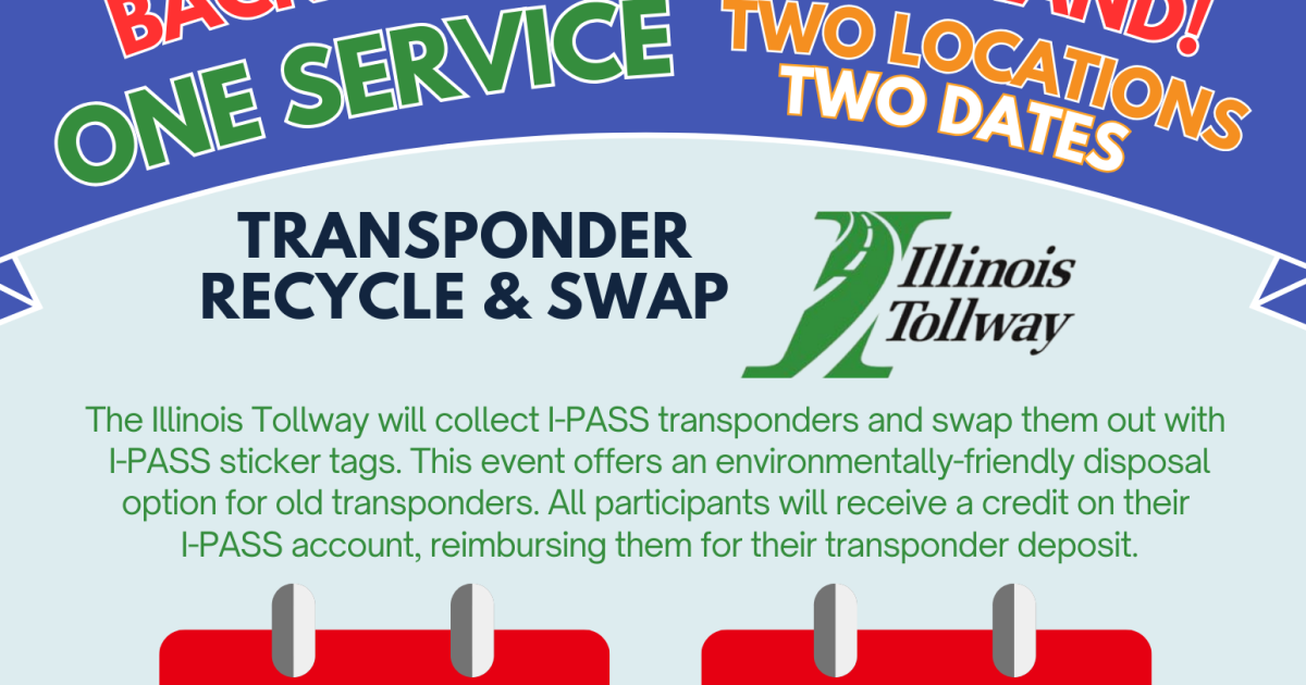 I-PASS Transponder Return & Recycling Event with Sticker Swap ...