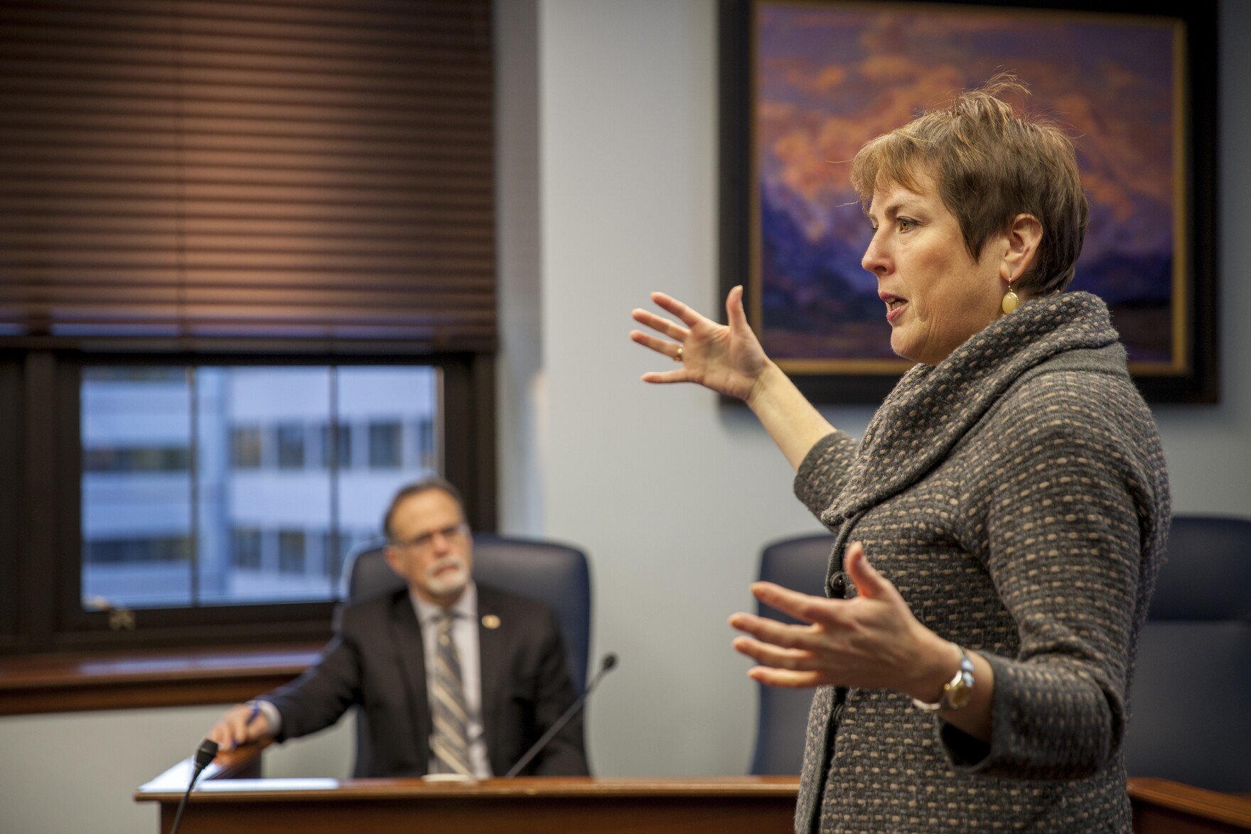 Former Permanent Fund CEO files to run for Juneau mayor