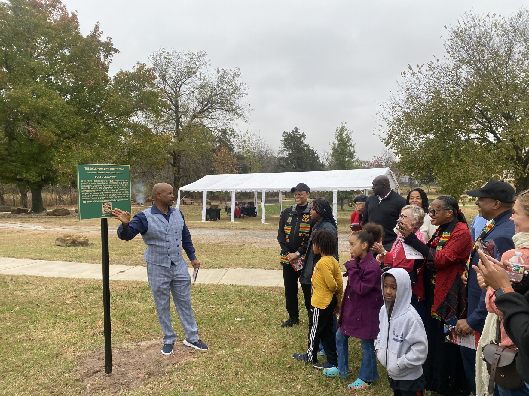 Oklahoma Civil Rights Trail unveils first marker in Boley | KGOU ...