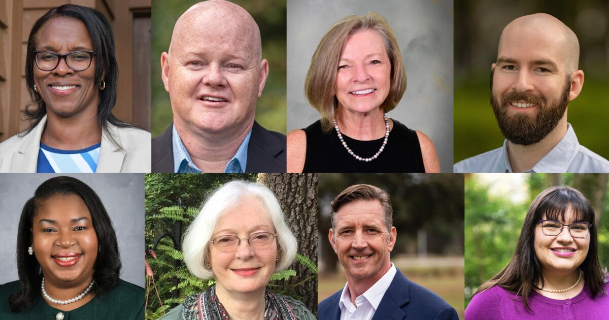 These are the new members of the Alachua County School Board