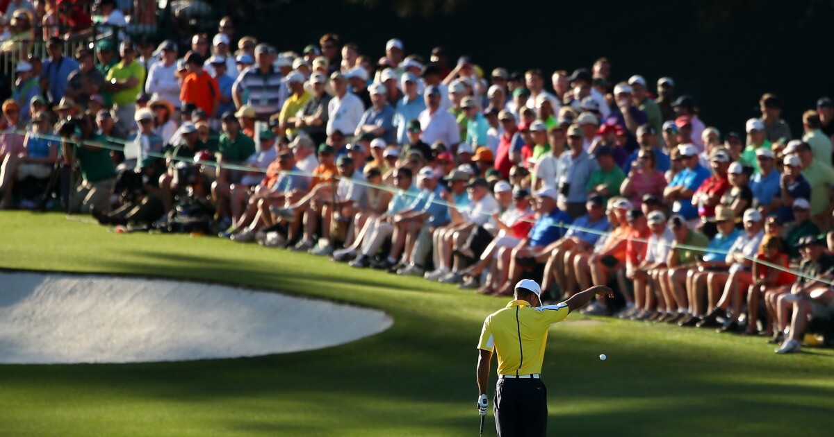 Woods Given Two-Stroke Penalty At Masters, Avoiding Disqualification ...