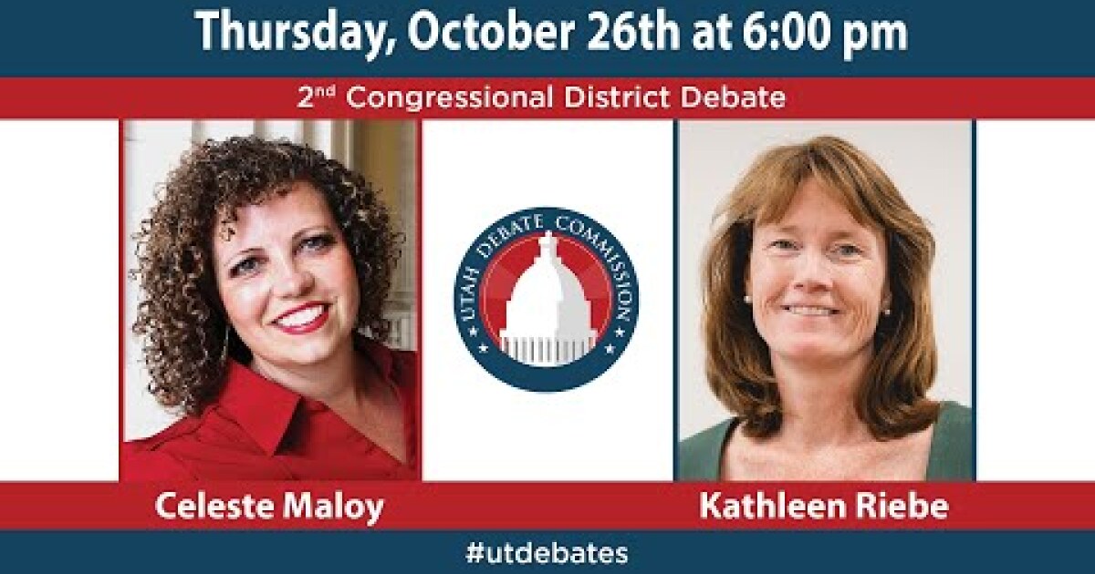 VIDEO: The 2nd Congressional District debate between Celeste Maloy and ...