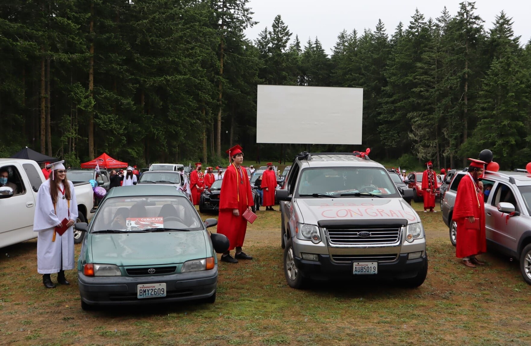 Now Showing At The Drive-In, Class Of 2020 High School Graduation