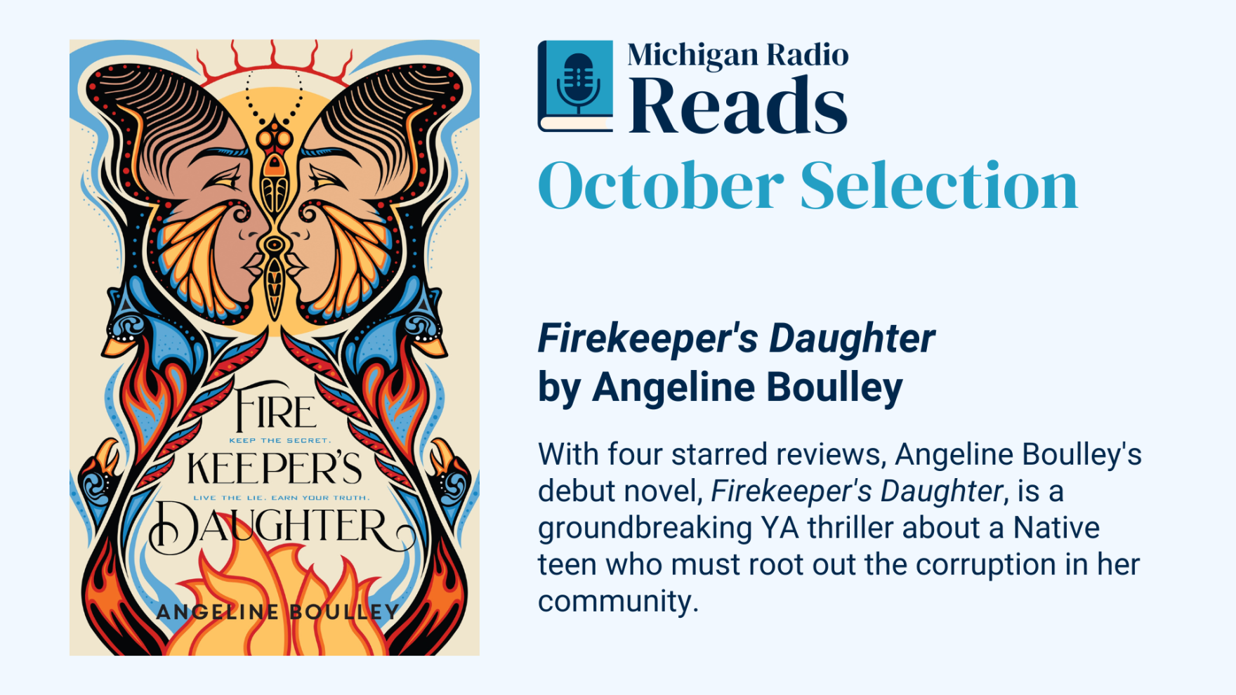 Join Michigan Radio Reads to discuss "groundbreaking" novel, Firekeeper ...