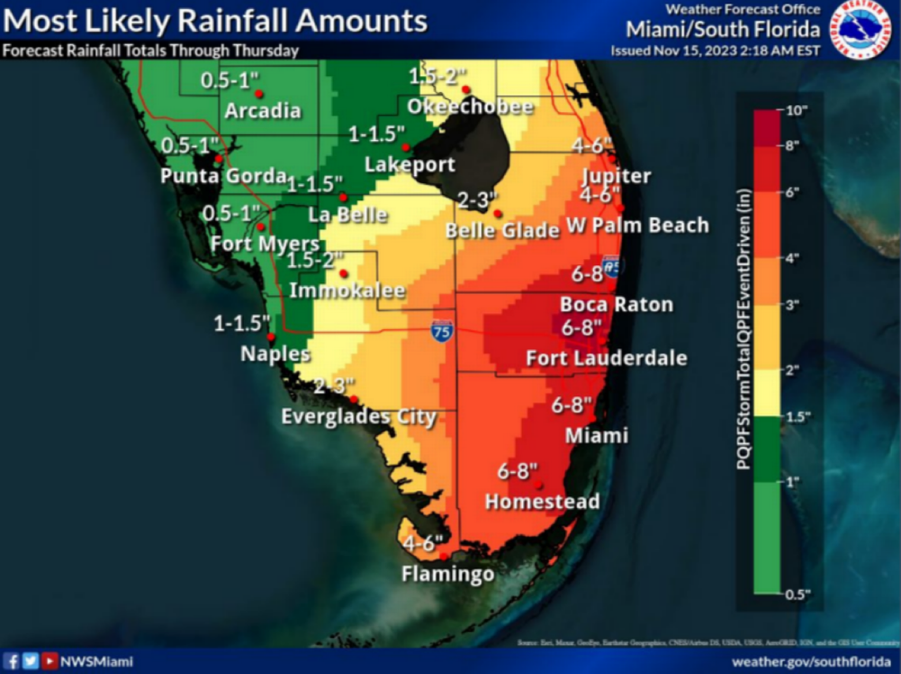 South Florida rain, flooding. What’s open? What’s closed? | WLRN