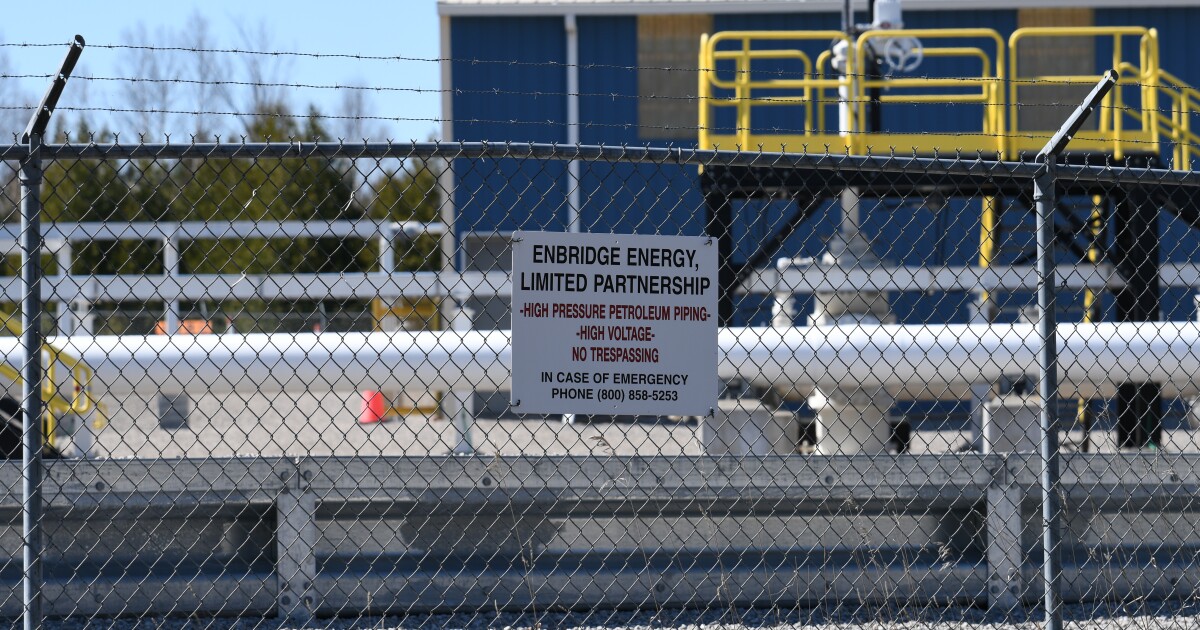 Canada invokes pipeline treaty a second time to protect Enbridge's Line 5
