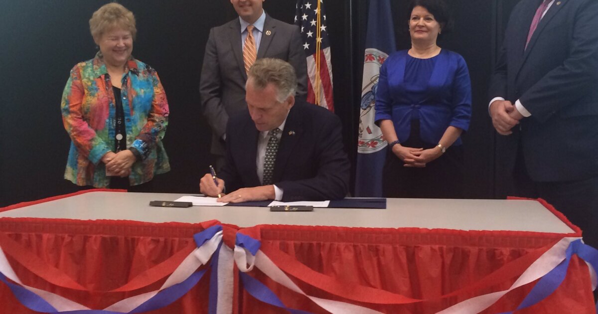 Governor Mcauliffe Signs Bills Aimed At Protecting Virginias Senior