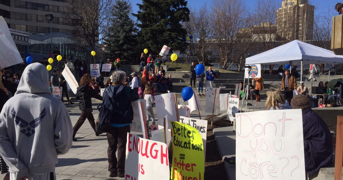 Alaska PTA, community speaks out against education funding cuts