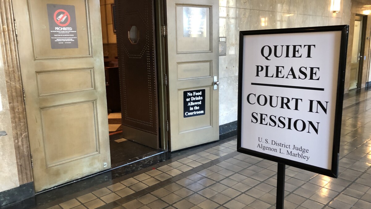 court now in session