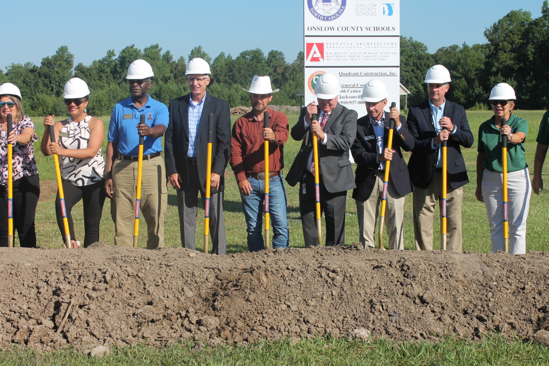 Onslow elementary school addressing overcrowding with temporary classrooms