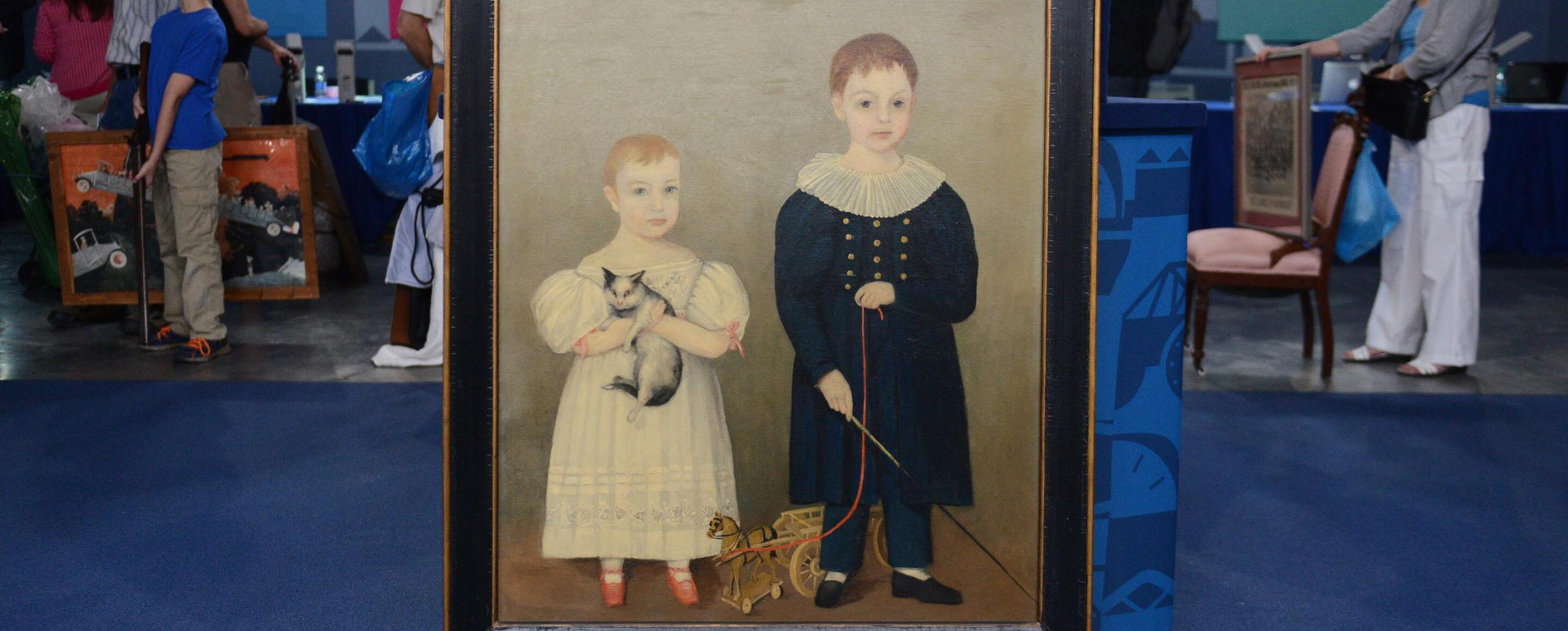 Appraisal: Ohio Folk Art Double Portrait, ca. 1838 | WKAR Public Media