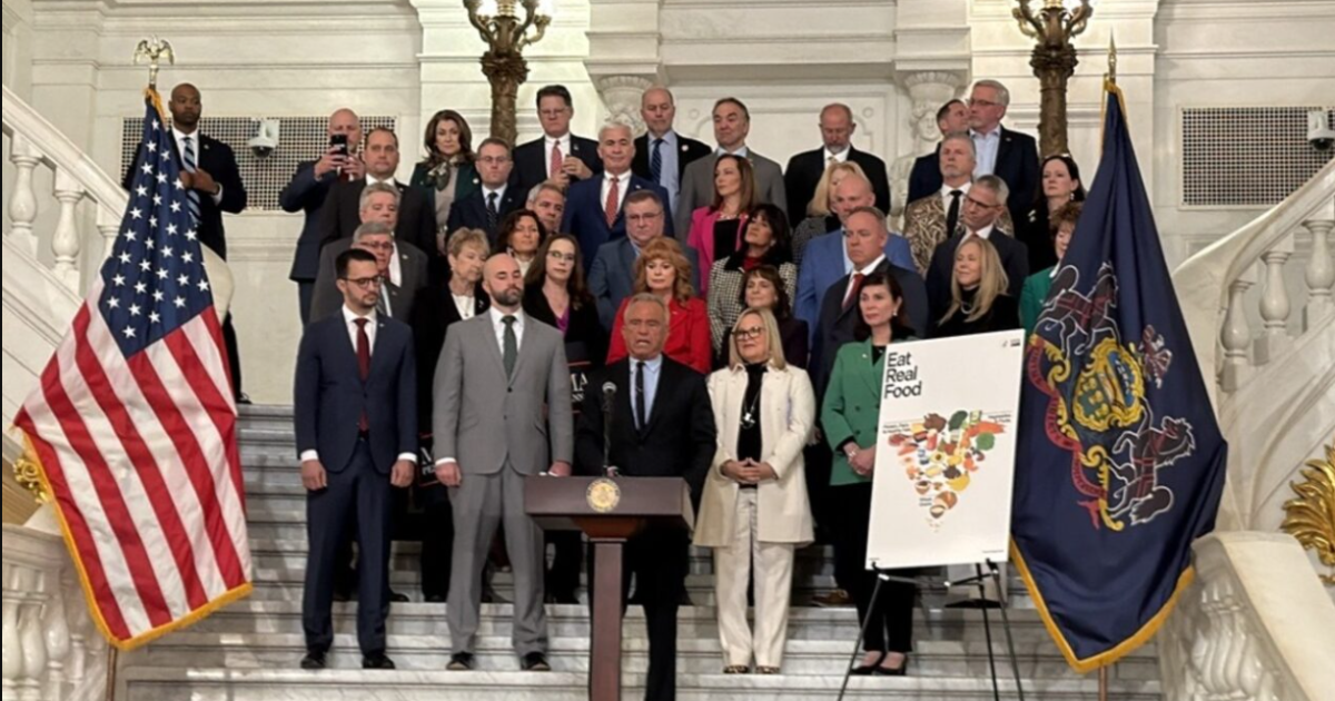 Health Sec. RFK Jr. touts new nutrition guidelines during Pa. rally ...