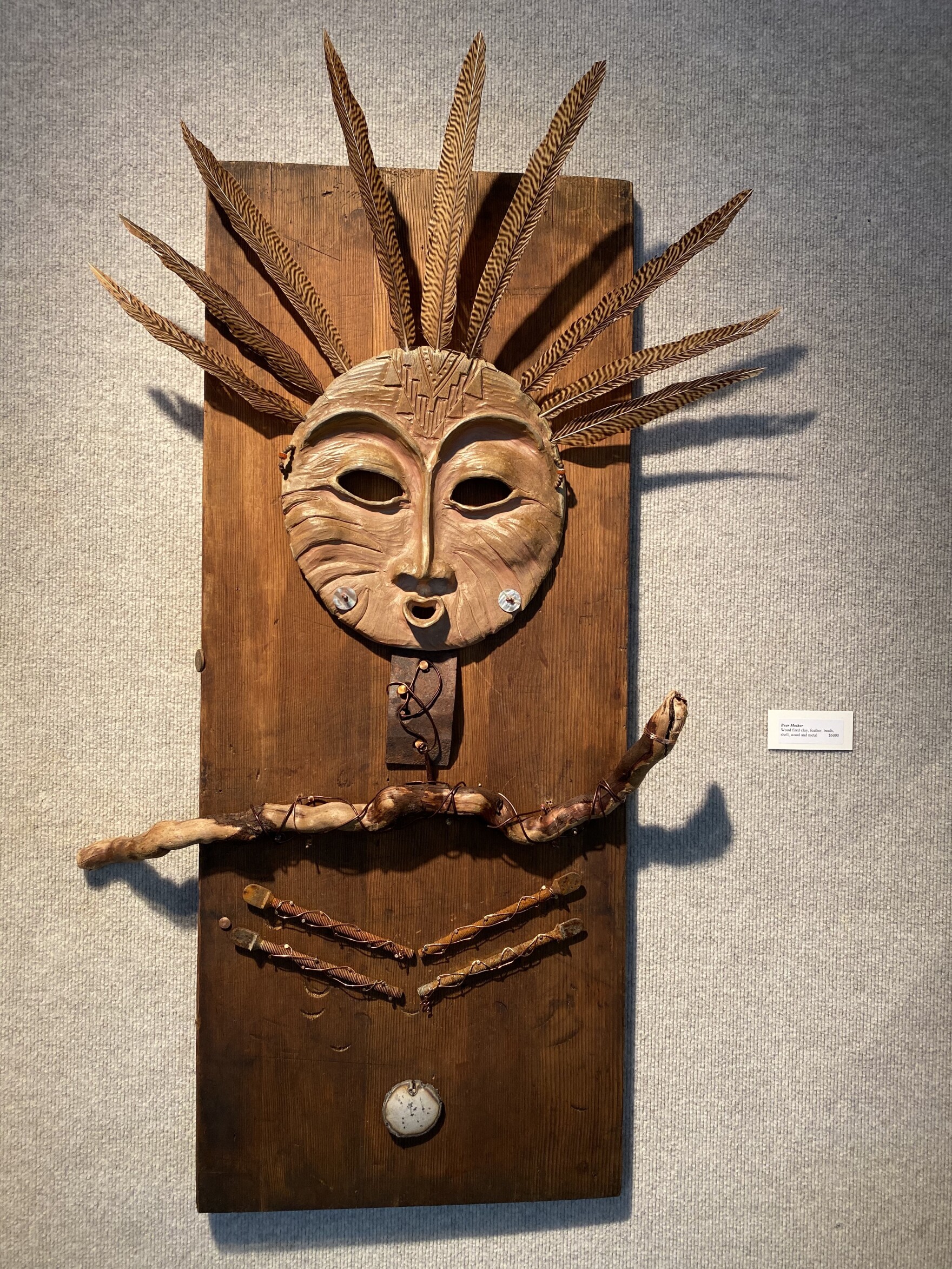 Lillian Pitt, "Gifts From My Ancestors," Showing at the White Lotus Gallery