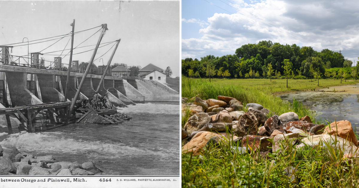 Cleaning up pollution and removing crumbling dams help to restore ...
