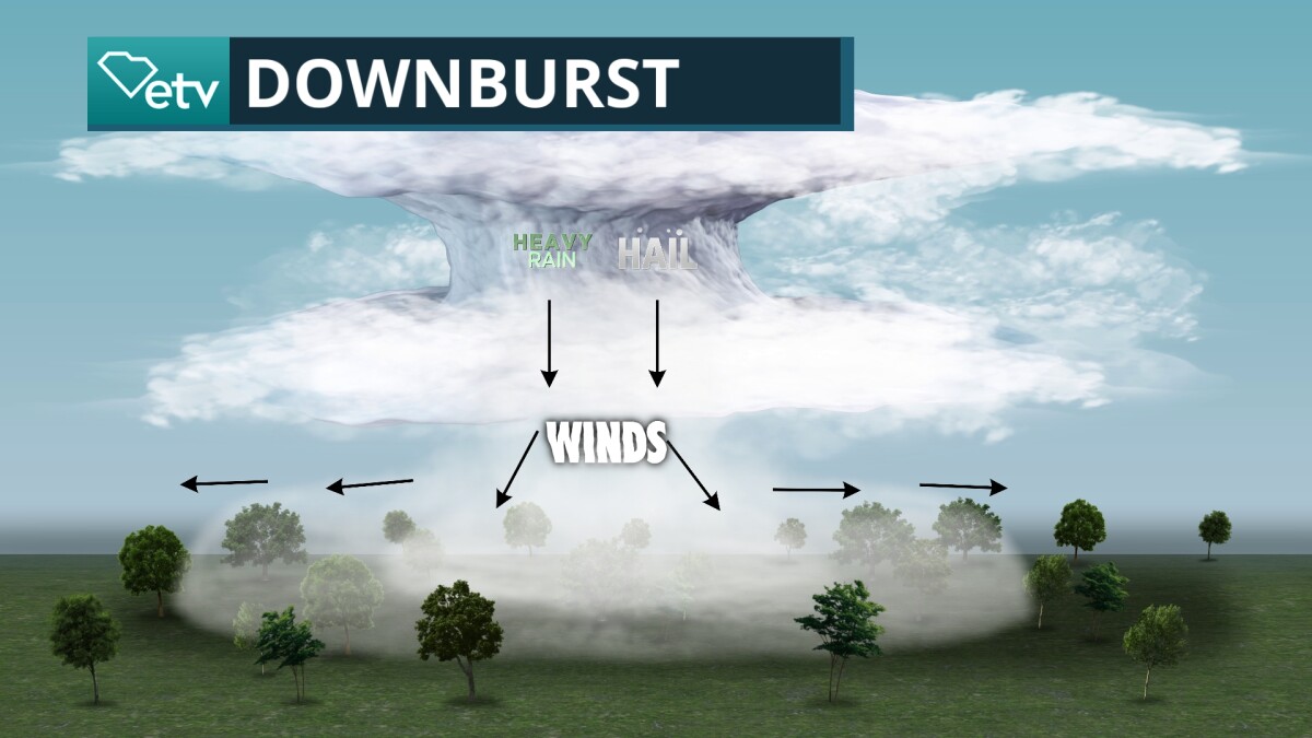 downbursts and microbursts