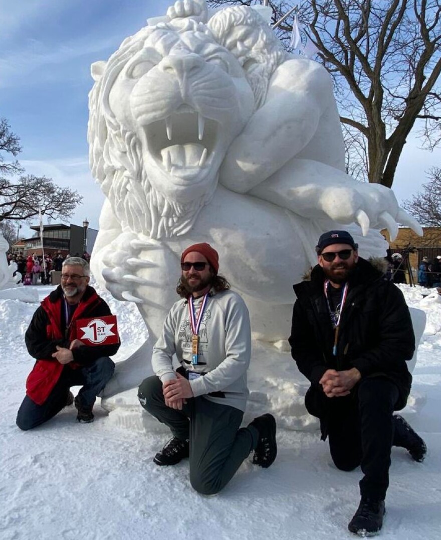 World Snow Sculpting: Team ND, Revitalizing Downtowns Via Arts | Prairie Public
