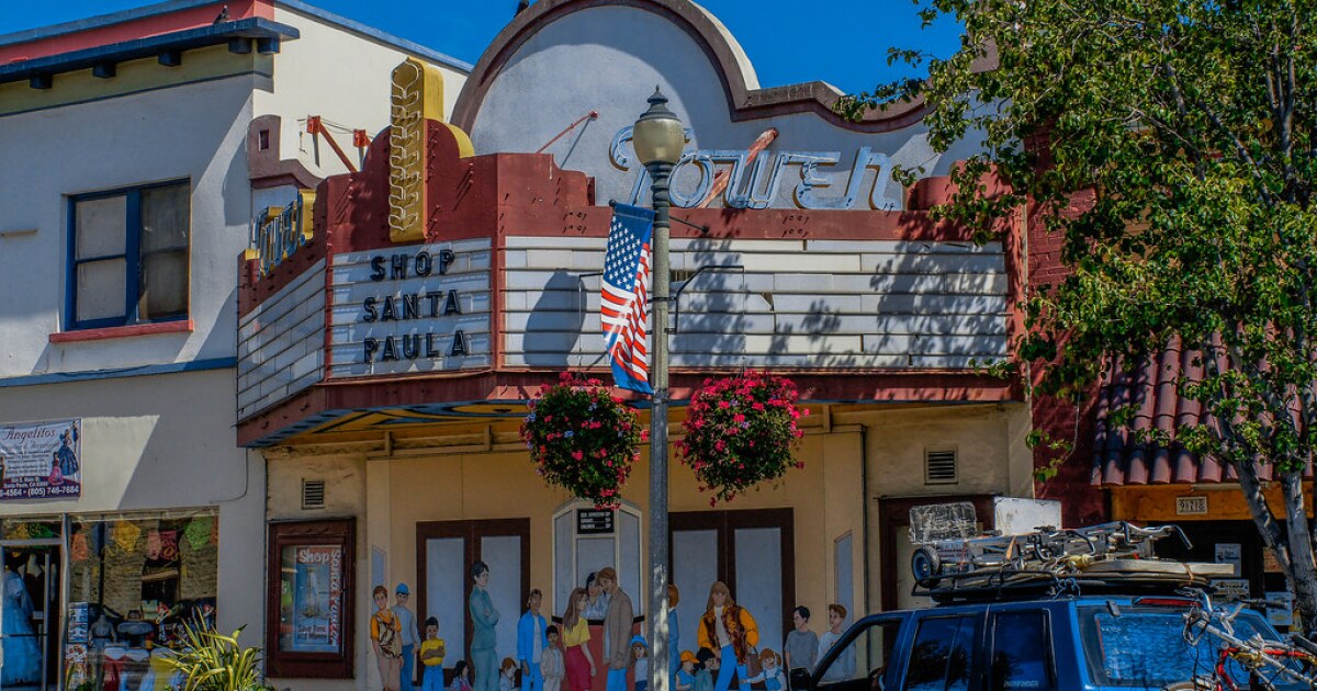Almost showtime! Historic Santa Paula movie theater gets landmark ...
