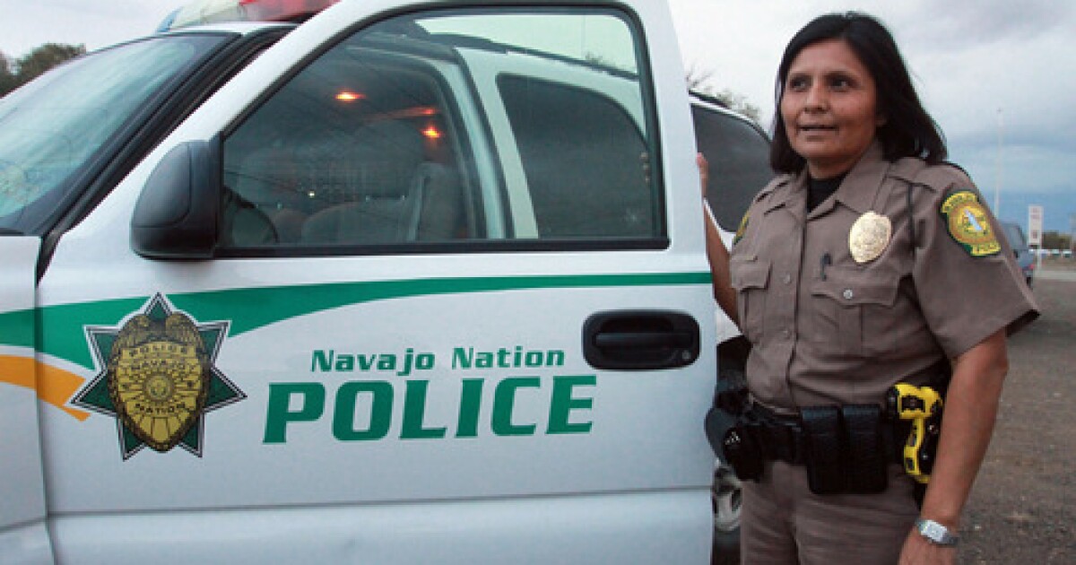 native american cop