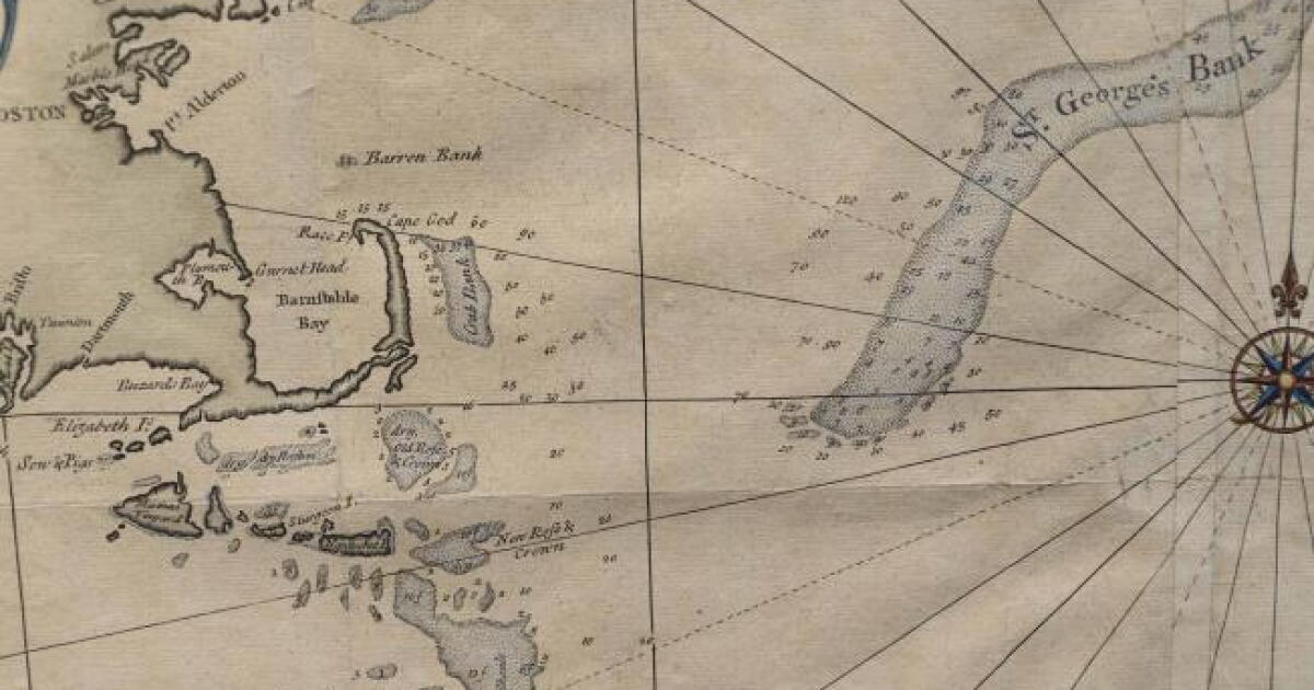 Map Of First Cape Cod Canal To Be Auctioned Cai