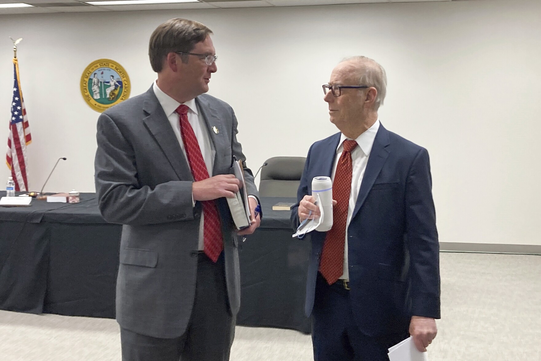 New North Carolina Elections Board Members Sworn In With Photo Id And