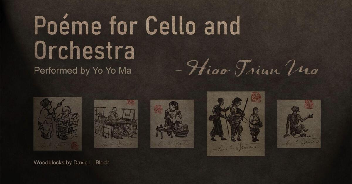 "Poéme for Cello and Orchestra"