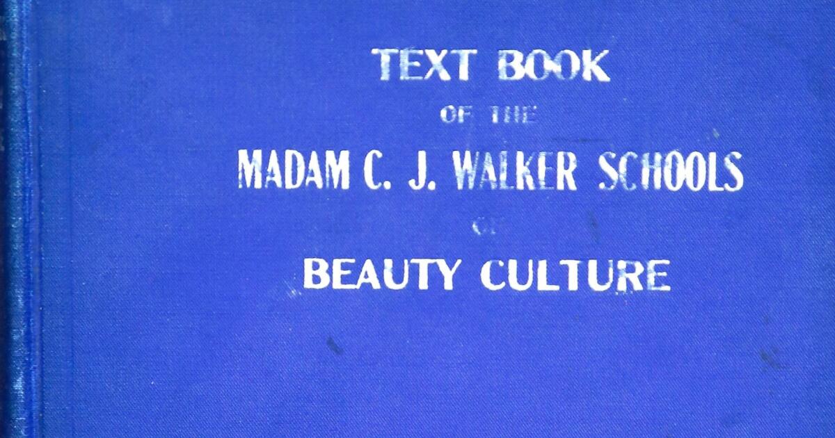 Appraisal: Madam C.J. Walker Beauty Book, ca. 1928 | New England Public ...