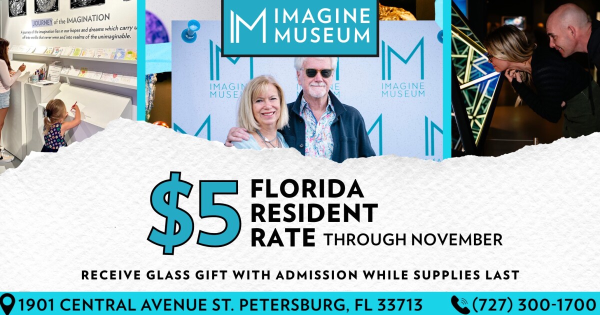 $5 Florida Resident Rate at Imagine Museum | WUSF