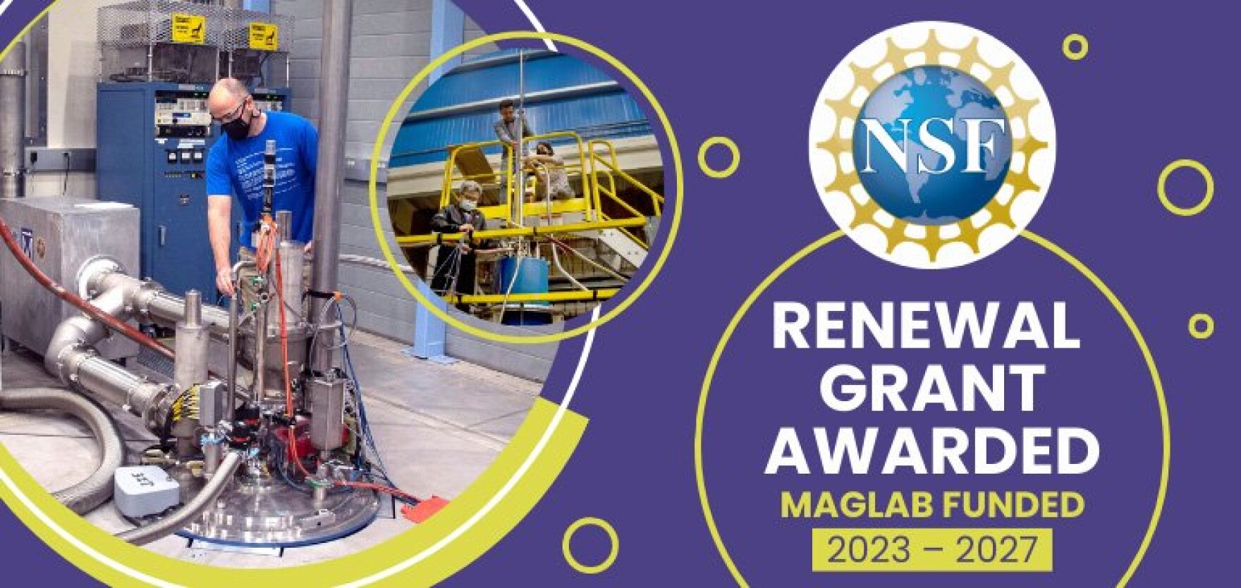 The National Science Foundation provides Tallahassee's Mag Lab with another 5 years of base ...