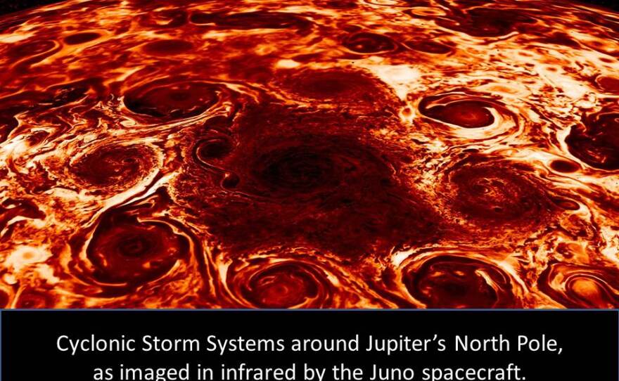 jupiter north pole