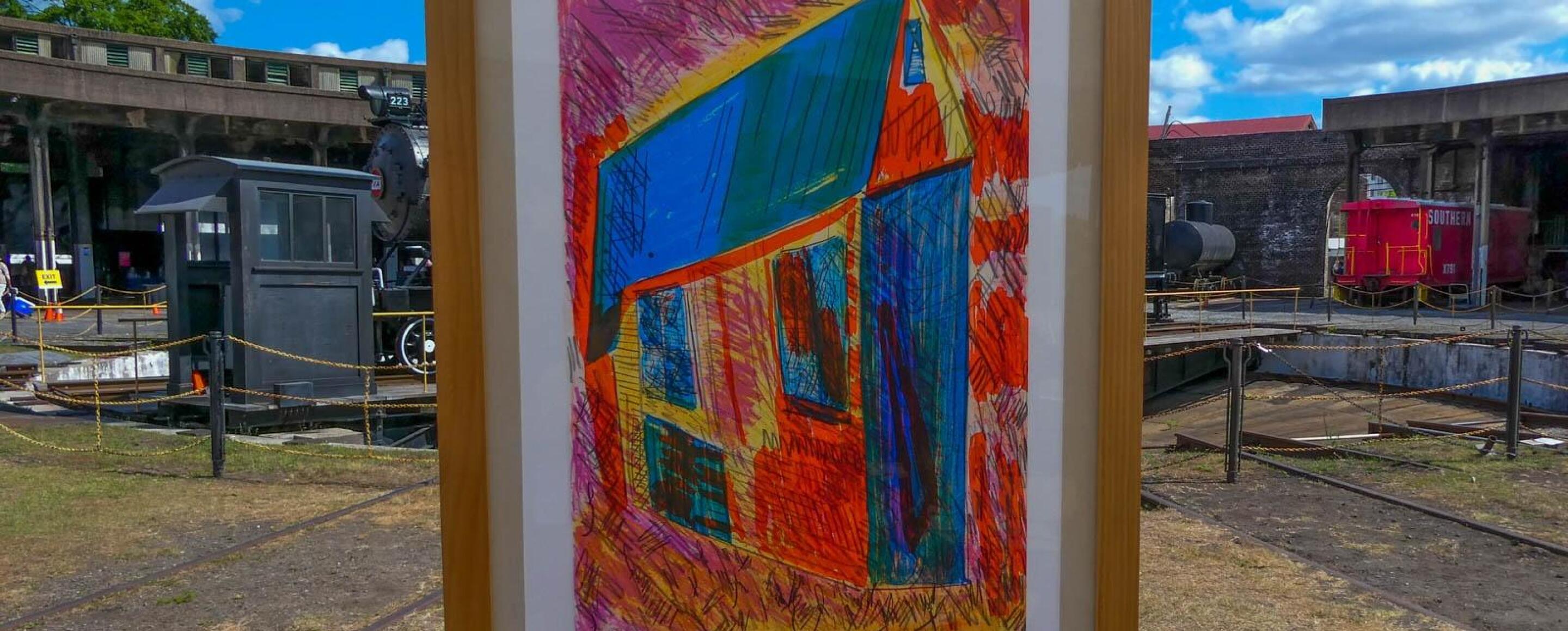 Appraisal: 1987 Beverly Buchanan "Happy Shack" Lithograph | New England ...